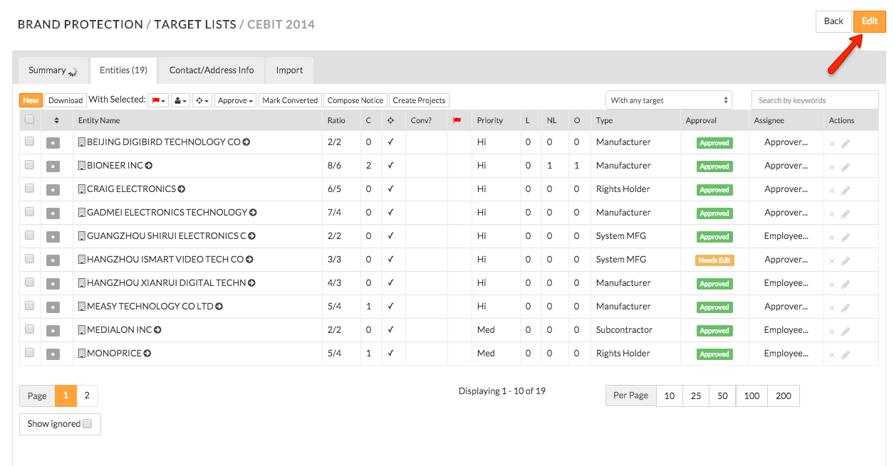 How To Add/Edit Target Lists – RUVIXX