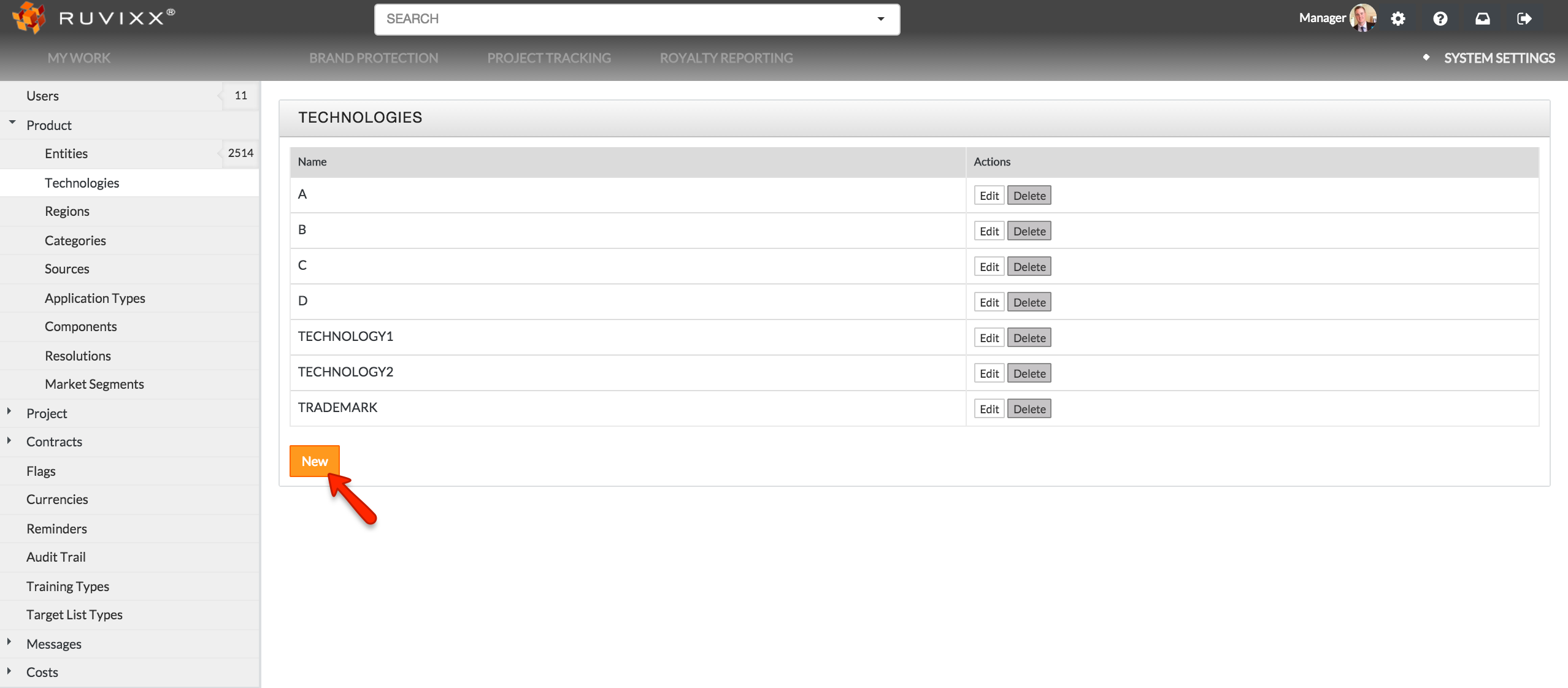 How To Add New Technology – RUVIXX