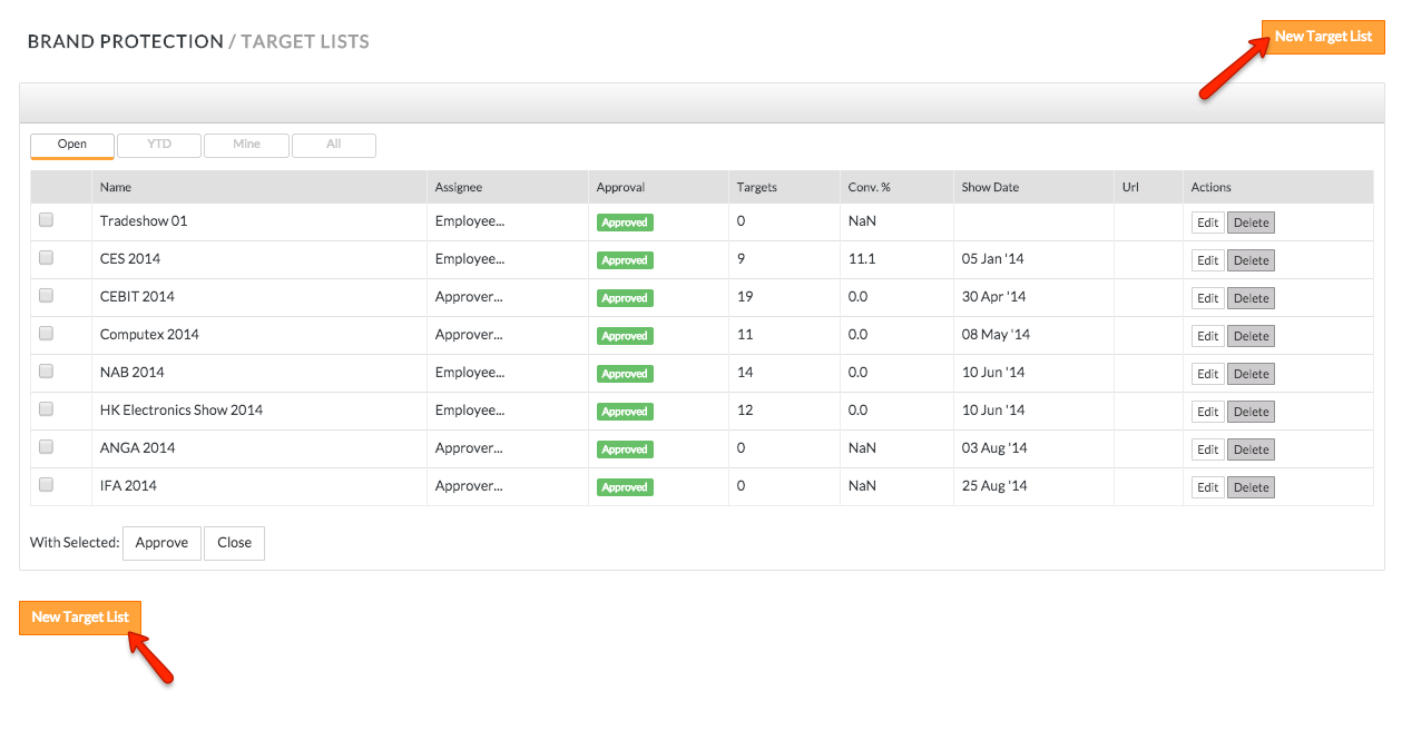 How To Add/Edit Target Lists – RUVIXX