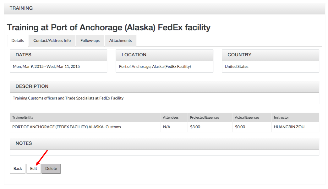 How To Add/Edit Training – RUVIXX